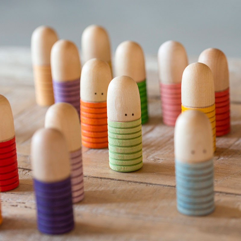 Brots Grapat - 18 piezas de madera