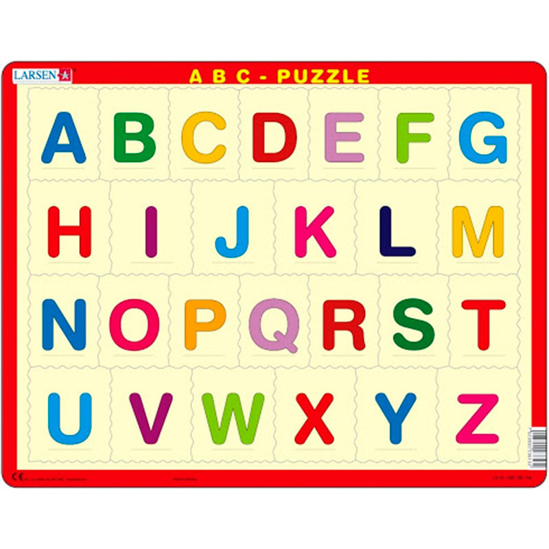 Puzle Educatiu Larsen ABC 26 peces (anglès) - enviament 24/848 h ...