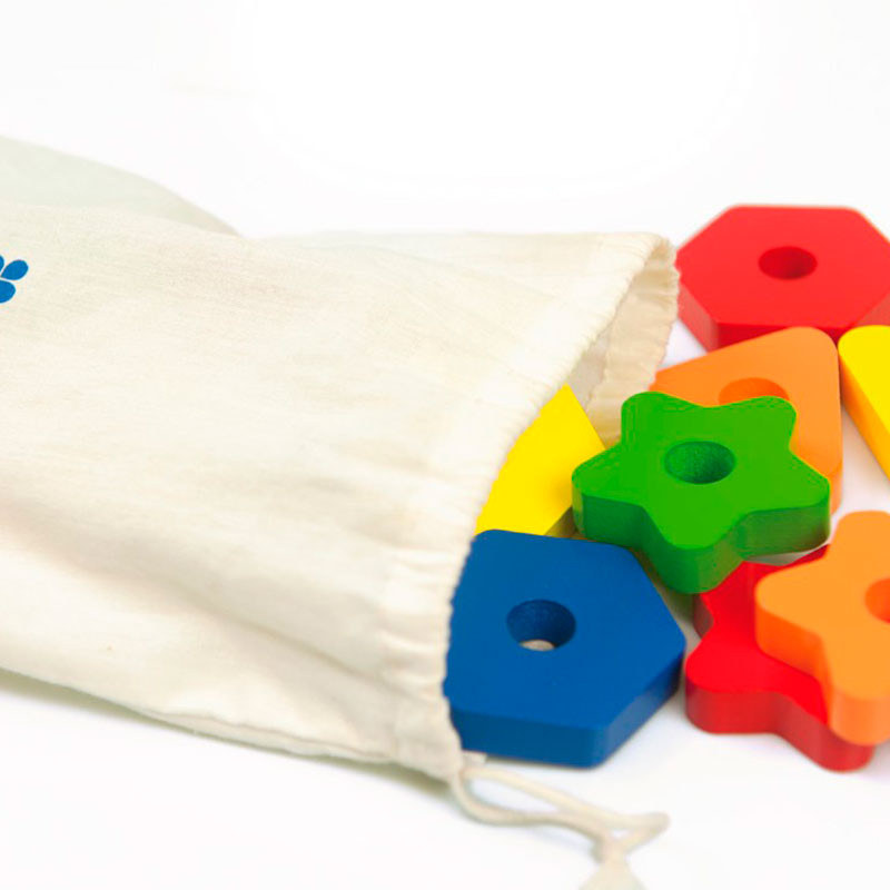 Geo String Shape juego de clasificación de madera de Andreu Toys ...