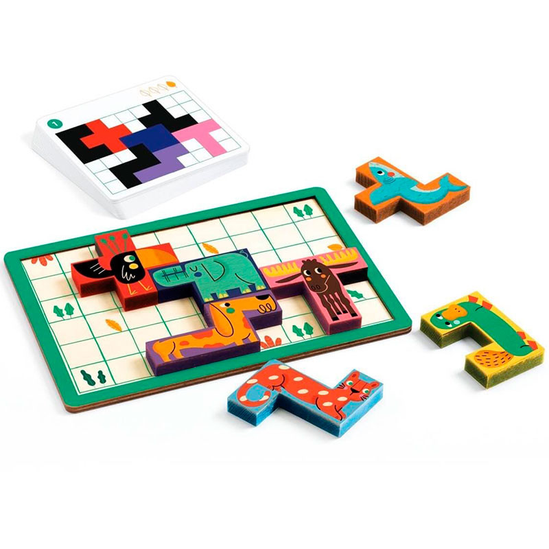 Pentanimo - Juego de paciencia y lógica para 1 jugador de Djeco - envío 24/48 horas - kinuma.com ...