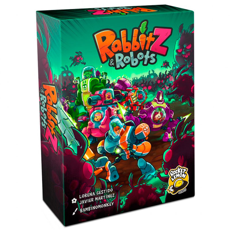 RabbitZ & Robots - juego de cartas de Rocket Lemon Games - envío 24/48 ...