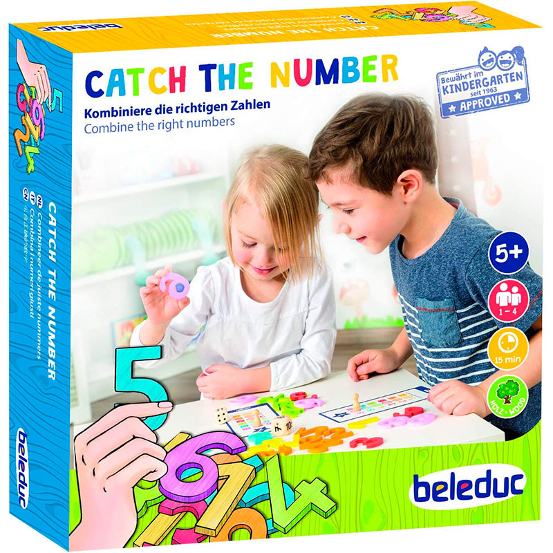 ¡Coje el número!- juego de mesa infantil de Beleduc - envío 24/48 hrs ...