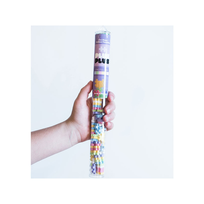 Plus-Plus Tubo Mini Basic 100 piezas colores pastel - juguete de construcción - envío 24/48 h ...