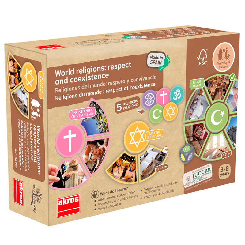 Religiones del mundo: respeto y convivencia - juego de asociación con ...