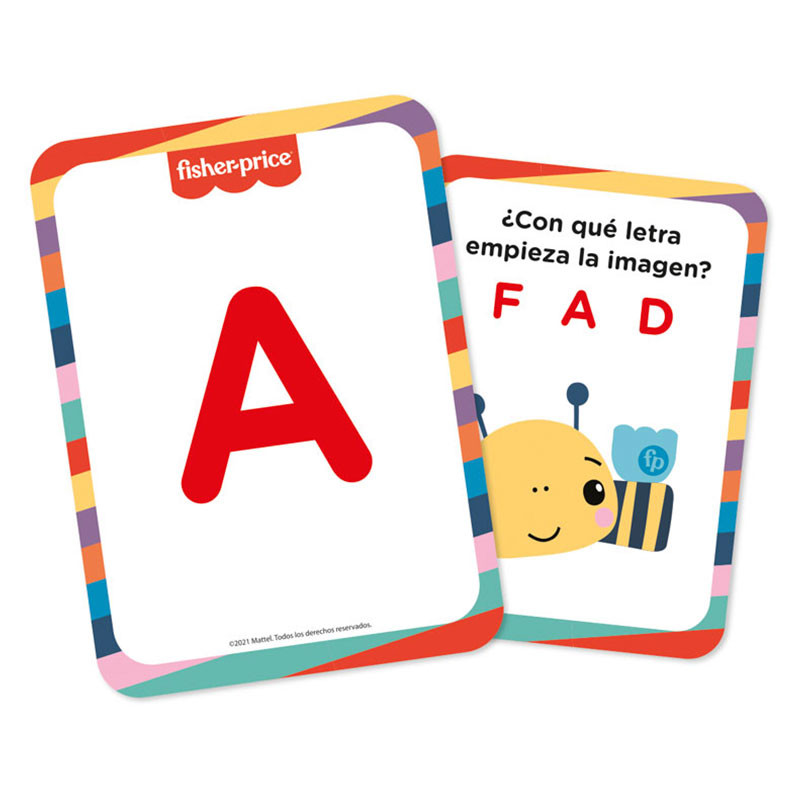 Abecedario con Tarjetas Flash Cards Fisher-Price - español de Cayro ...