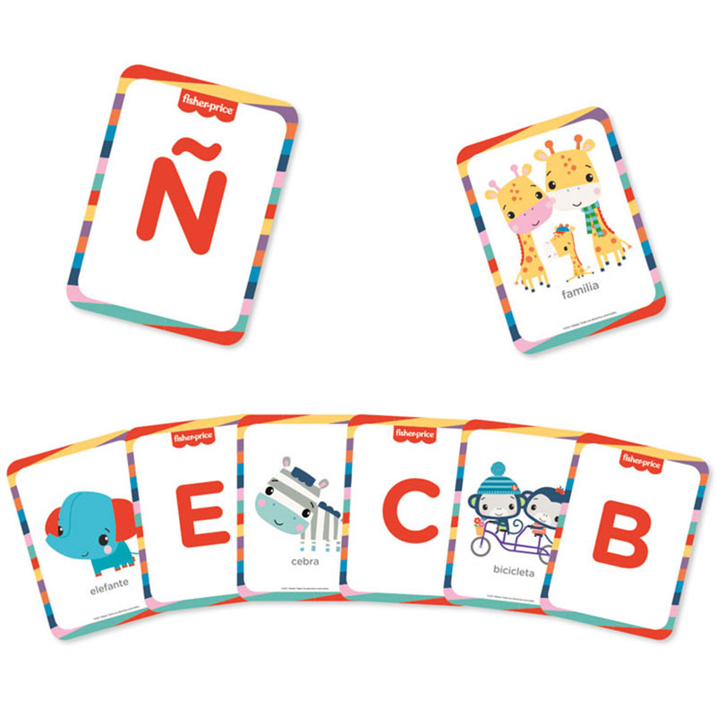 Abecedario con Tarjetas Flash Cards Fisher-Price - español de Cayro ...