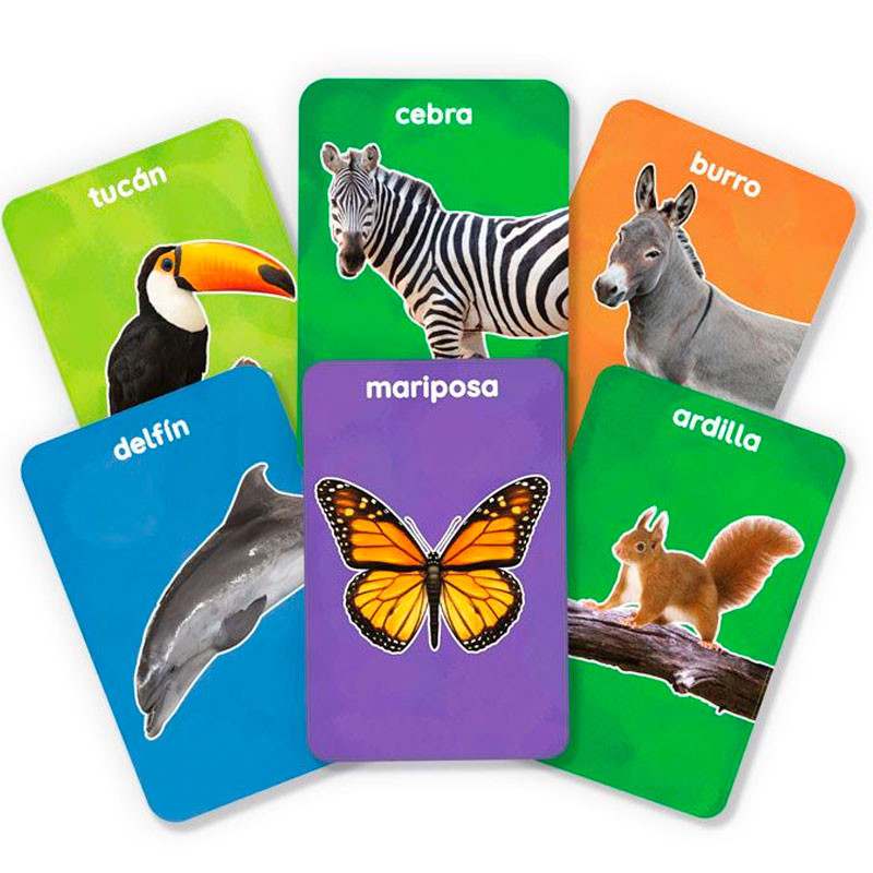 FLASH CARDS - Mis primeros 100 animales de Skillmatics - envío 24/48 ...